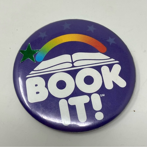 Vintage | Accessories | Vintage Book It Pin | Poshmark